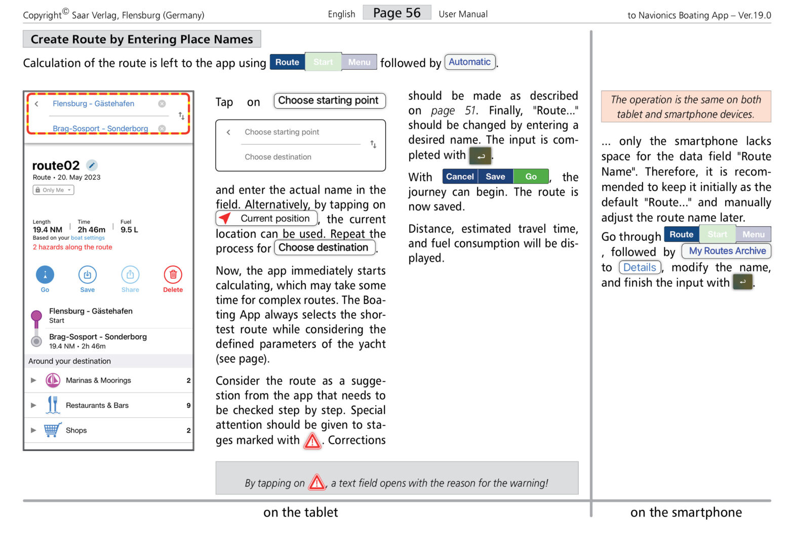 Navionics Boating App Manual